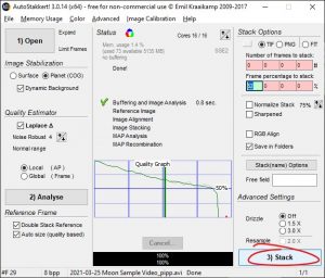 Lunar processing - Astrophotography - Guides - StarGeezer